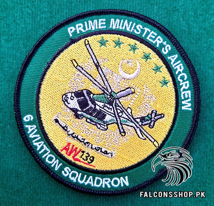 6 Aviation Squadron AW139 Patch - Falcons Shop