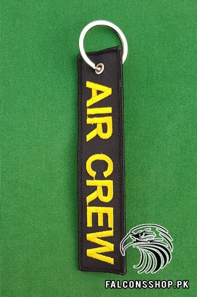 Air Crew Aviation Keychain (Black) - Falcons Shop