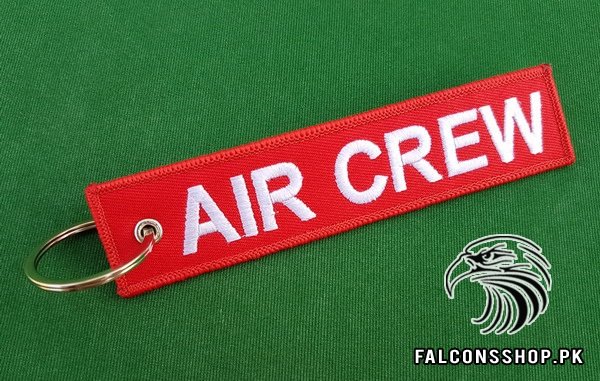 Air Crew Aviation Keychain (Red) - Falcons Shop
