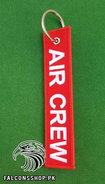 Air Crew Aviation Keychain (Red) - Falcons Shop