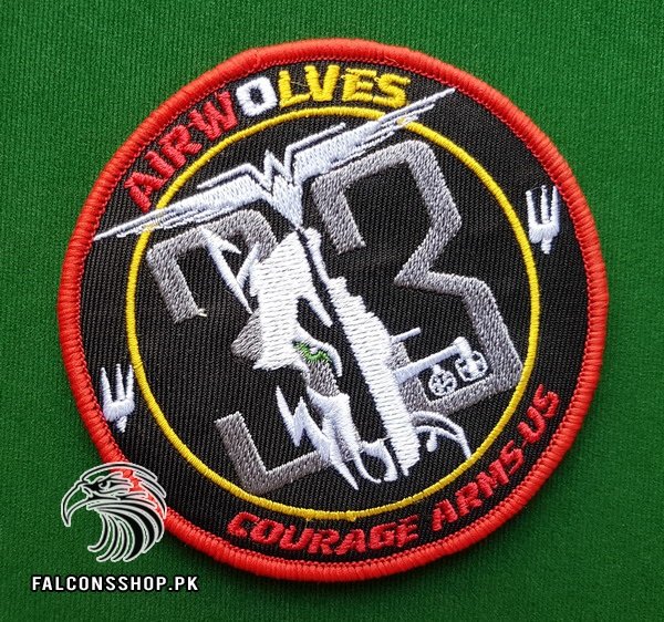 Air Wolves 33 Squadron Patch - Falcons Shop