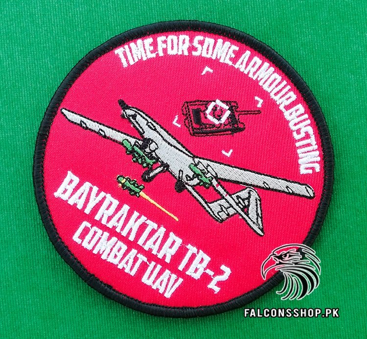 Bayraktar TB2 Combat UAV Patch - Falcons Shop