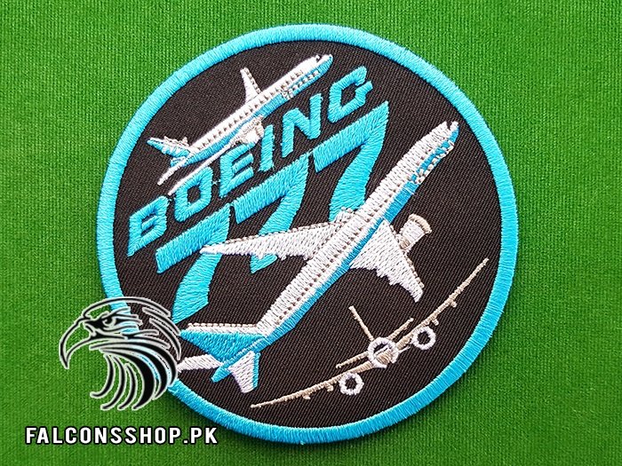 Boeing 777 Patch - Falcons Shop