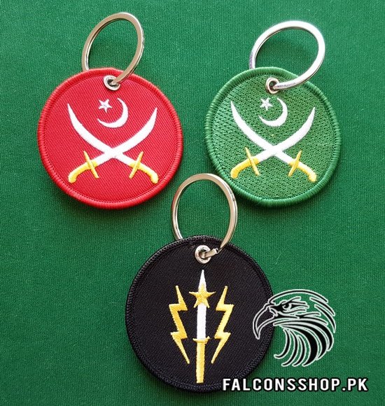 Bundle Offer: Pakistan Army, SSG Keychains - Falcons Shop