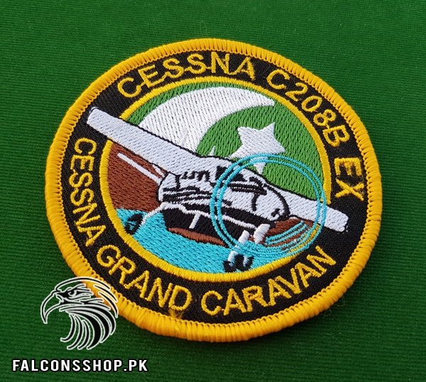 Cessna C208B EX Patch - Falcons Shop