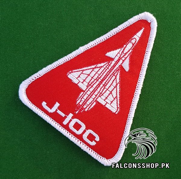 Chengdu J-10C Patch (White) - Falcons Shop
