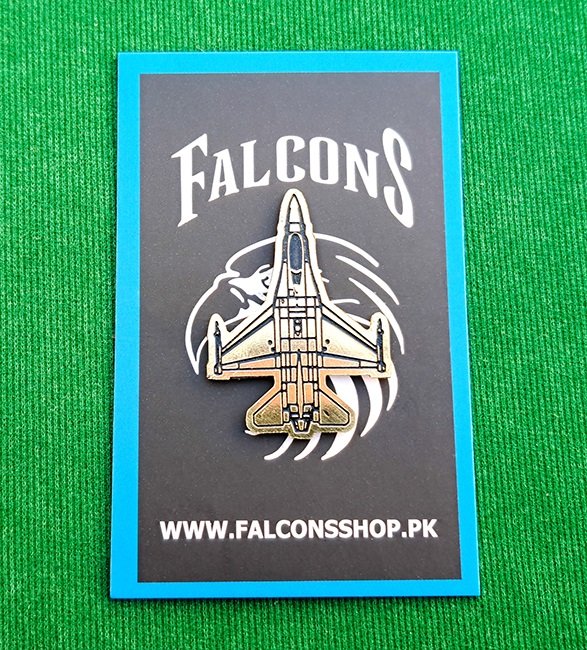 F 16 Fighting Falon Lapel Pin Golden Falcons Shop
