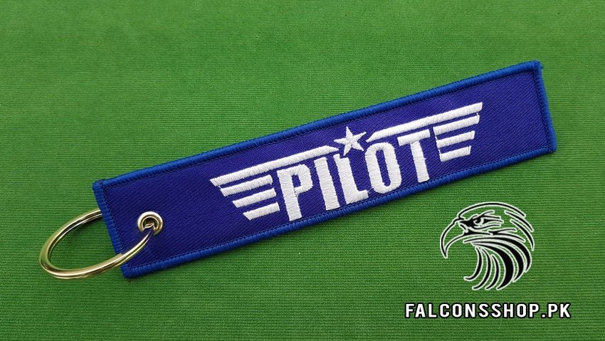 Fighter Pilot Keychain Remove Before Flight - Falcons Shop