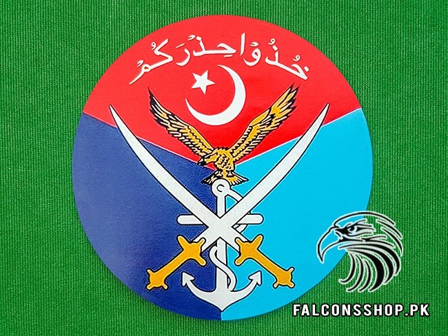 Inter Services Public Relations (ISPR) Car Sticker - Falcons Shop