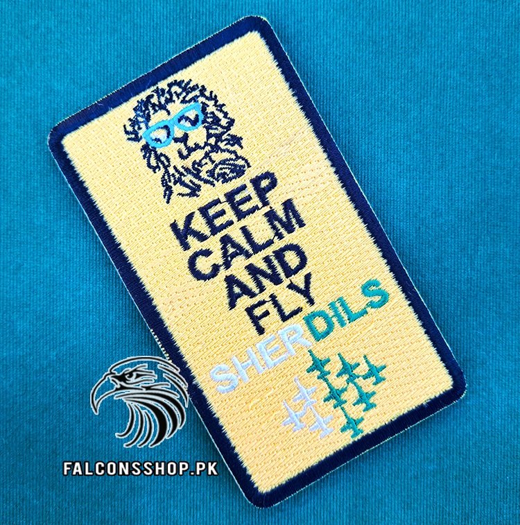 Keep Calm And Fly Sherdils Patch - Falcons Shop