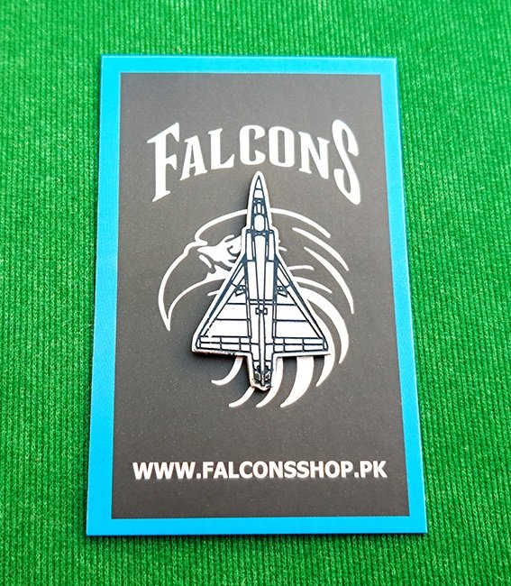 Mirage Lapel Pin (Silver) - Falcons Shop