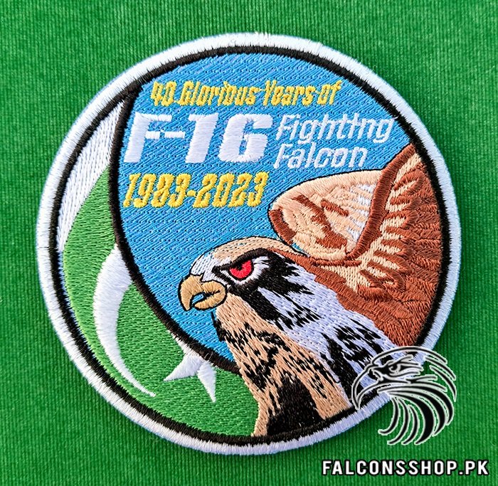 PAF F-16 Fighting Falcon 1983-2023 Patch - Falcons Shop