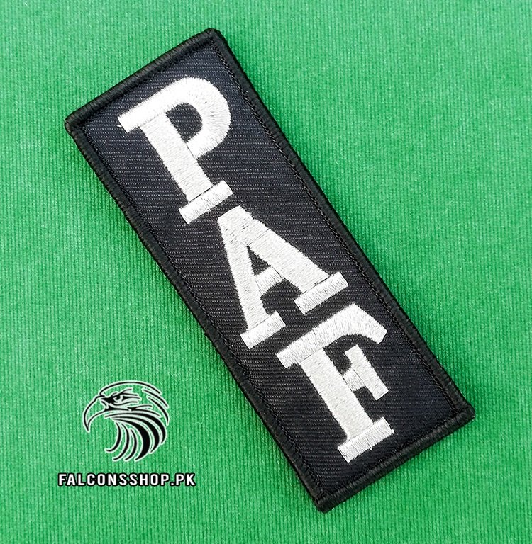 PAF Shoulder Patch (Black) - Falcons Shop