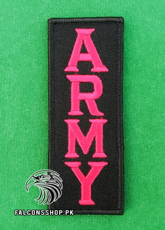 Pak Army Shoulder Patch (Red) - Falcons Shop