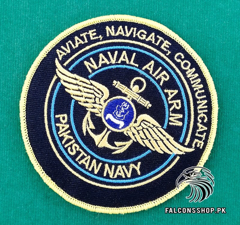 Pakistan Naval Air Arm Patch - Falcons Shop