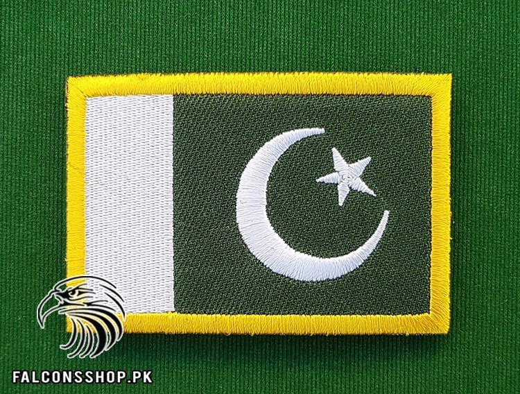Pakistan Shoulder Patch (Yellow) - Falcons Shop