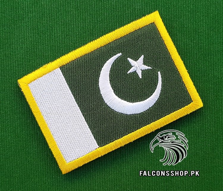 Pakistan Shoulder Patch (Yellow) - Falcons Shop