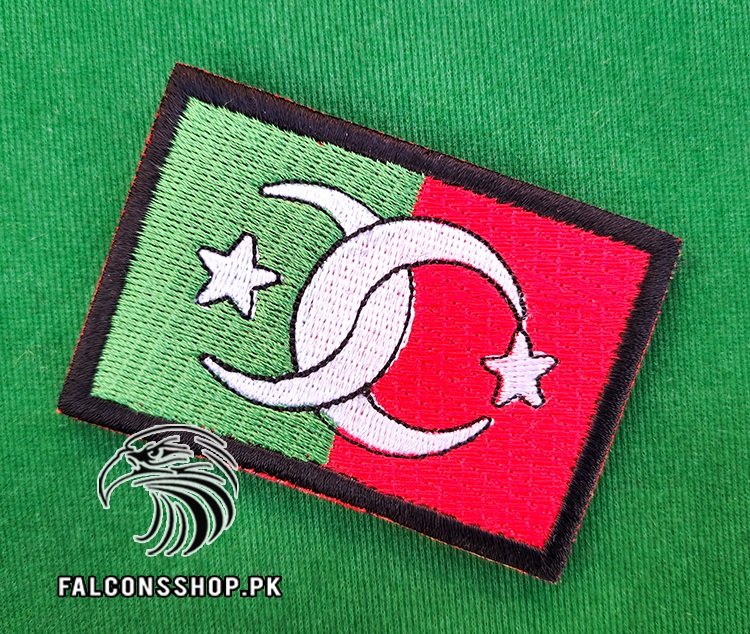 Pakistan-Turkey Flag Badge - Falcons Shop