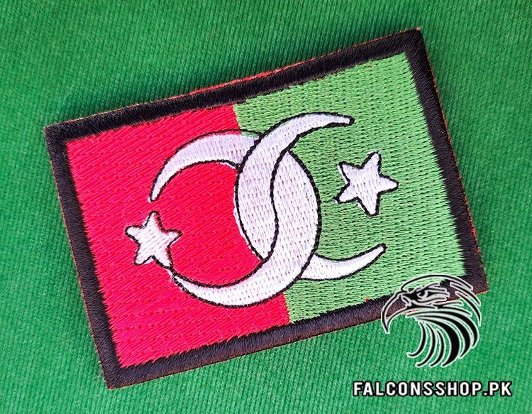 Pakistan-Turkey Flag Badge - Falcons Shop