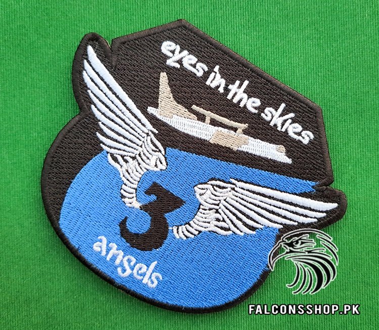 Saab 2000 AEW&C Angels Squadron Patch - Falcons Shop
