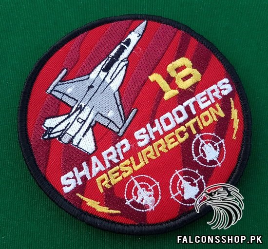 Sharp Shooters 18 Sqn Patch - Falcons Shop