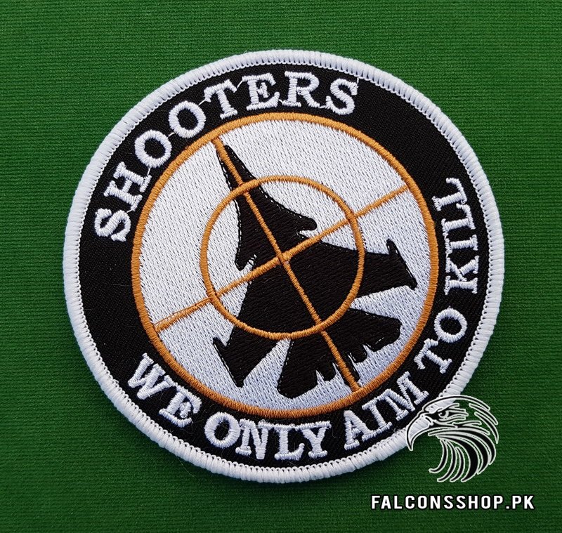 Shooters - We Only Aim To Kill Patch - Falcons Shop