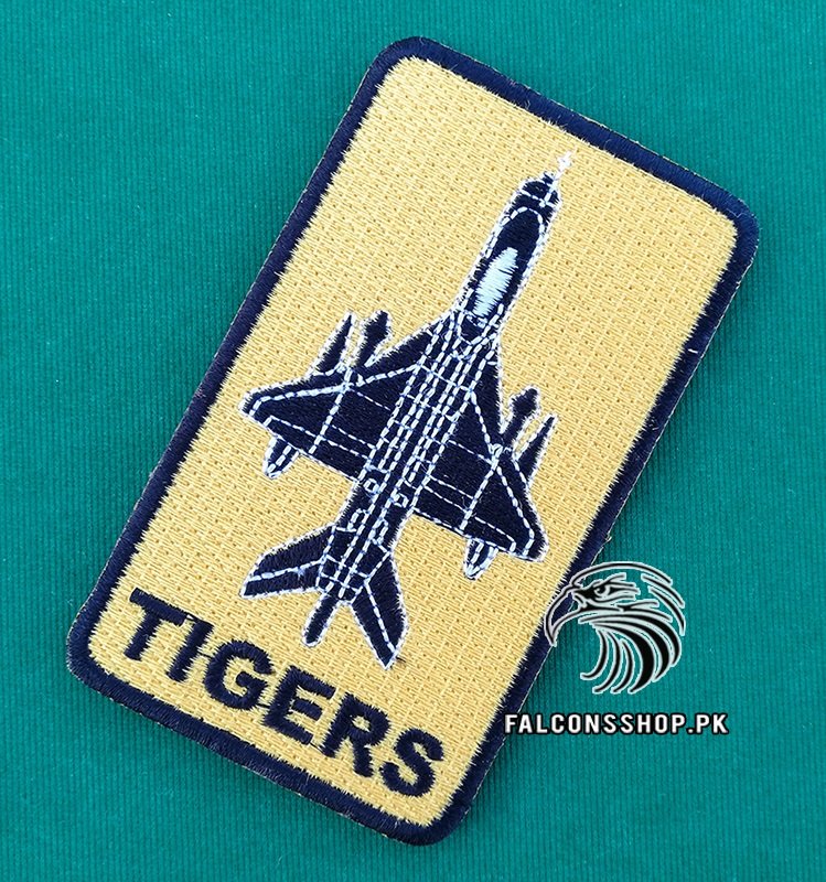 Tigers Squadron Shoulder Patch (Yellow) - Falcons Shop