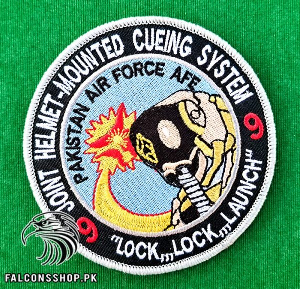 Joint Helmet Mounted Cueing System (JHMCS) Patch - Falcons Shop ...