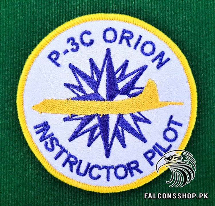 P-3C Orion Instructor Pilot Patch - Falcons Shop | Online Aviation Shop ...