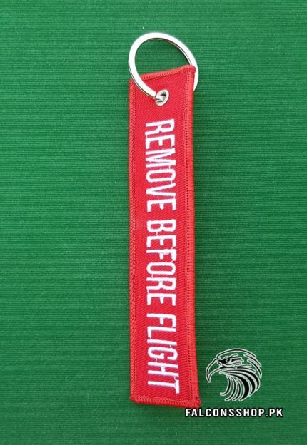 Bombardier Remove Before Flight Keychain - Falcons Shop