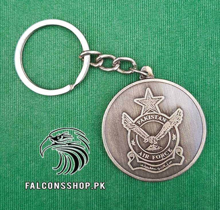 Pakistan Air Force Metal Keychain - Falcons Shop