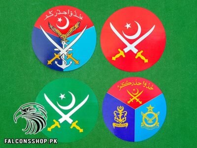 Package 3: Pakistan Armed Forces Car Stickers - Falcons Shop
