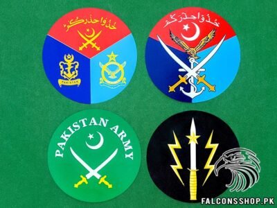 Package 4: Pakistan Armed Forces Car Stickers - Falcons Shop