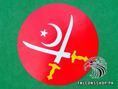 Pakistan Army Car Sticker (Red) - Falcons Shop