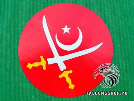 Pakistan Army Car Sticker (Red) - Falcons Shop