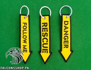 Package: Follow Me, Danger & Rescue Keychains - Falcons Shop