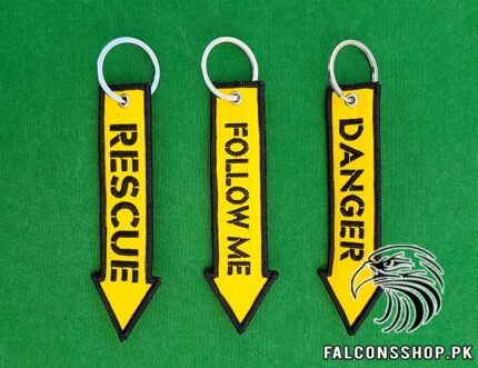 Package: Follow Me, Danger & Rescue Keychains - Falcons Shop