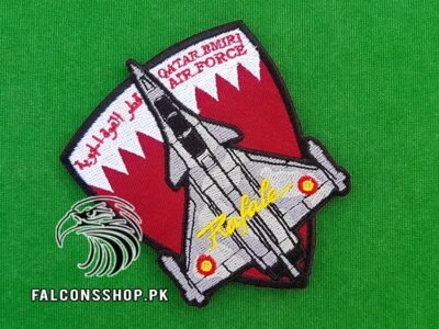 Qatari Rafale Patch - Falcons Shop