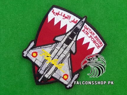 Qatari Rafale Patch - Falcons Shop