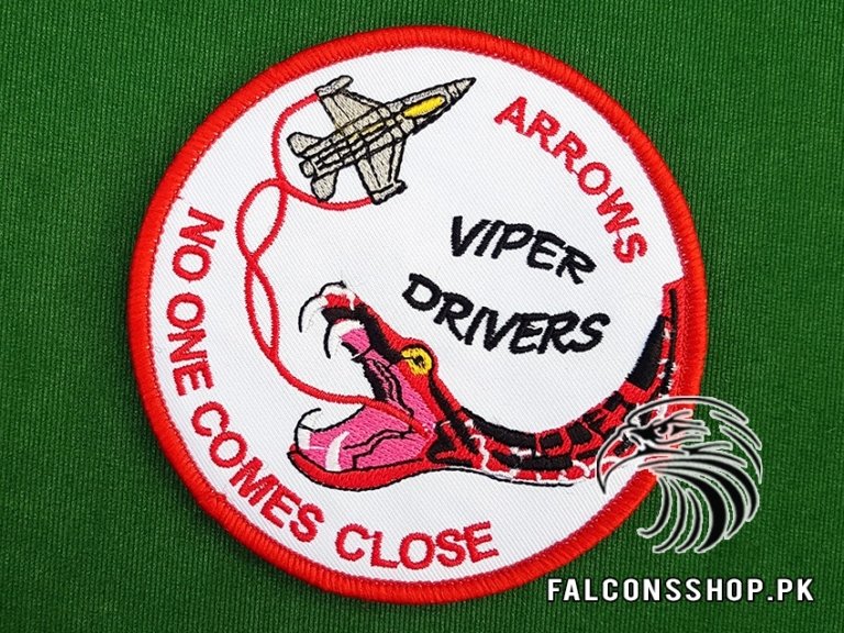 Arrows Viper Drivers Patch - Falcons Shop