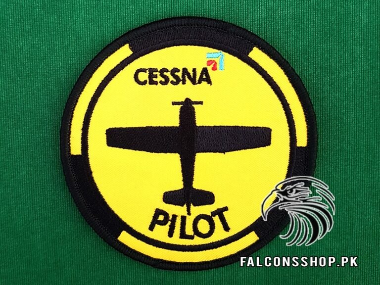 Cessna Aircraft Pilot Patch (Yellow) - Falcons Shop