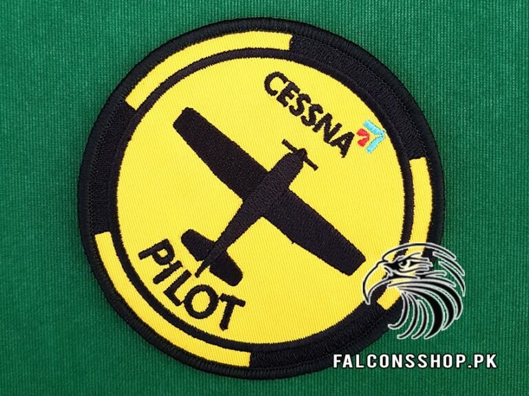 Cessna Aircraft Pilot Patch (Yellow) - Falcons Shop