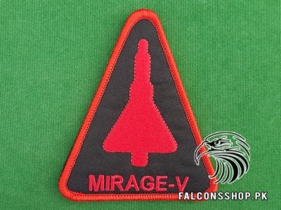 Mirage V Shoulder Patch (Black) - Falcons Shop
