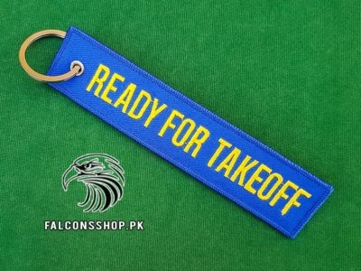 Ready For Takeoff Aviation Keychain - Falcons Shop