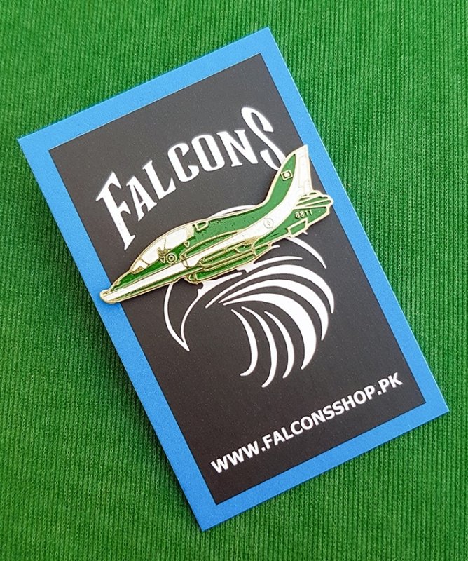 Saudi Hawks Aircraft Pin - Falcons Shop