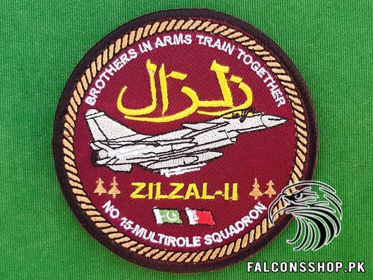 PAF J-10C Zilzal-II Exercise Patch - Falcons Shop