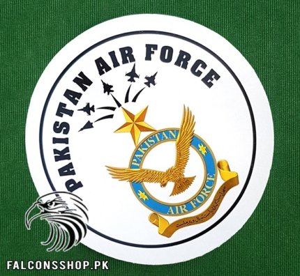 PAF Aircraft Car Sticker - Falcons Shop