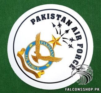 PAF Aircraft Car Sticker - Falcons Shop