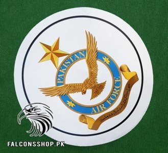 PAF Logo Car Sticker - Falcons Shop